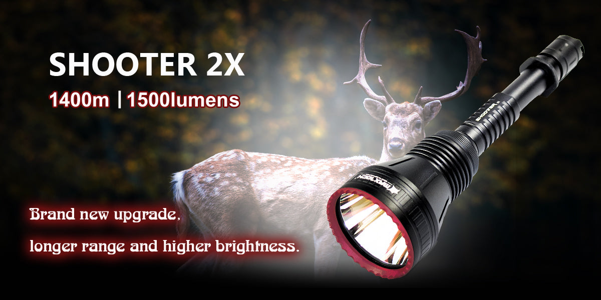 MaxToch 2x Shooter 1450 lumen torch